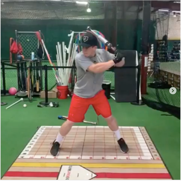 Coach Headley uses the ProVelocity Bat for exit velocity and swing seq ...